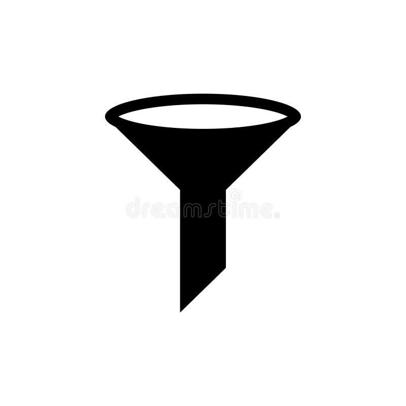 Filter Icon Flat Vector Template Design Trendy Stock Vector ...