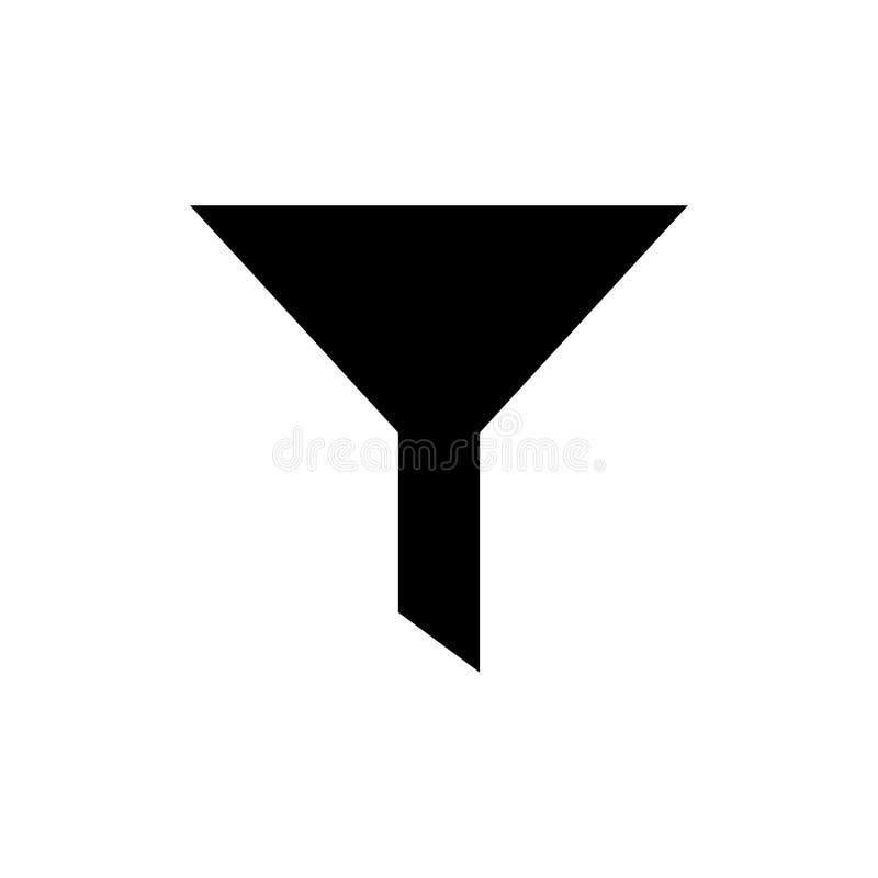 Filter Icon Flat Vector Template Design Trendy Stock Vector ...