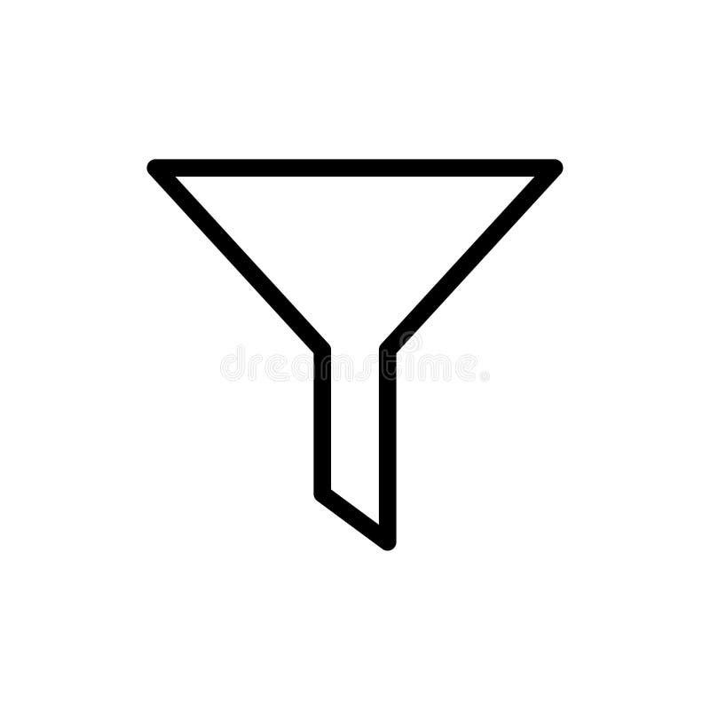 Filter Icon Flat Vector Template Design Trendy Stock Vector ...