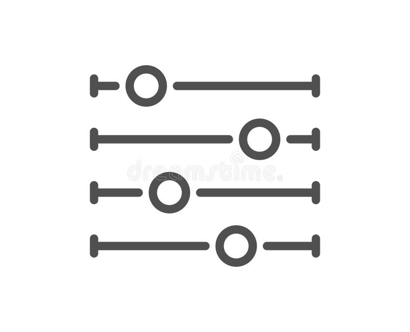 Filter Air Line Icon Vector Illustration Stock Vector - Illustration of ...