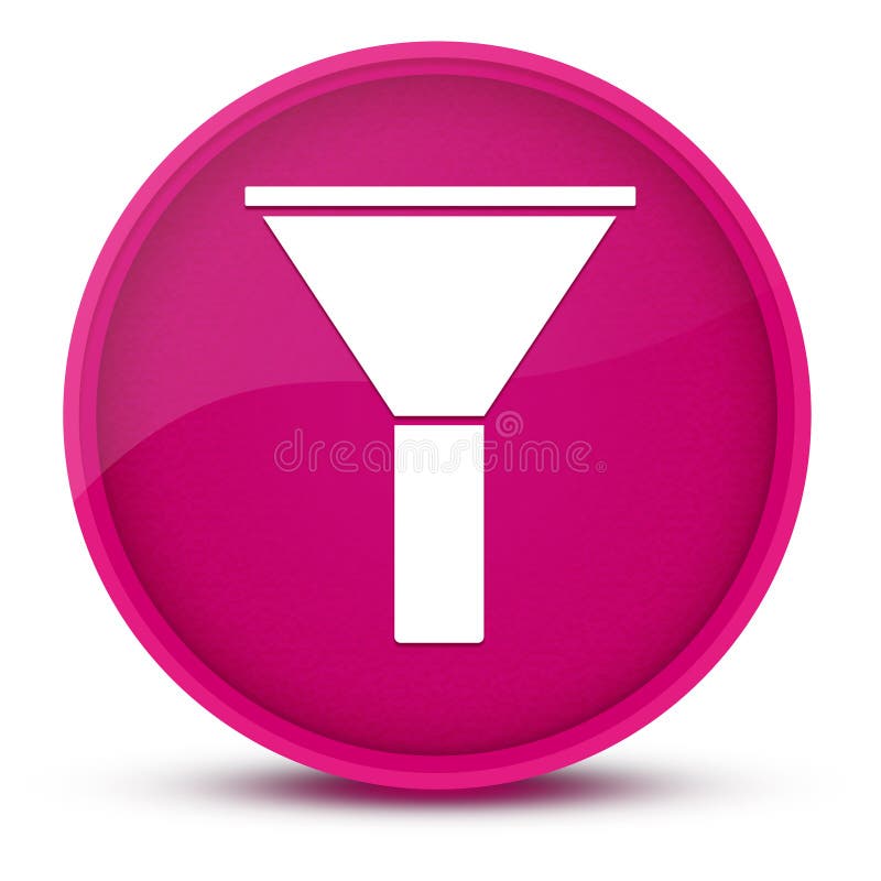Filter Luxurious Glossy Pink Round Button Abstract Stock Illustration ...