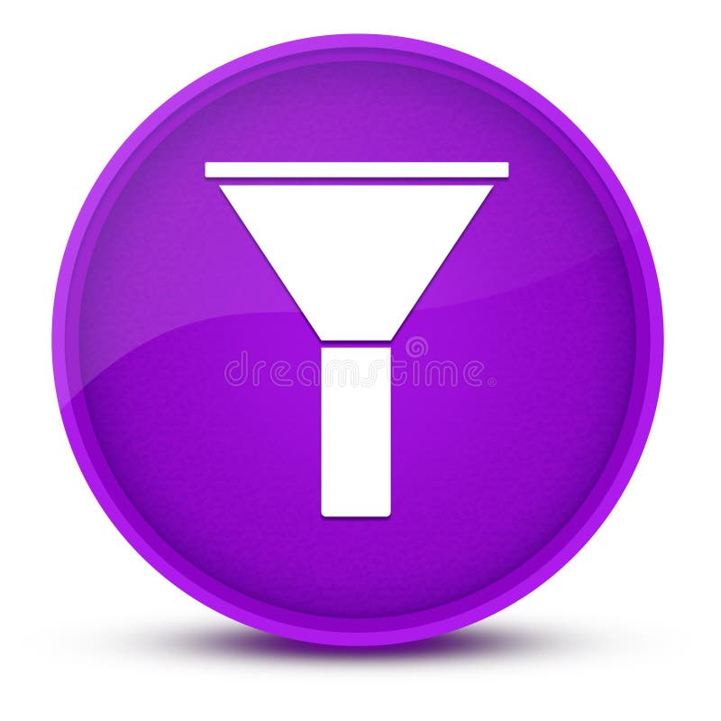 Filter Luxurious Glossy Purple Round Button Abstract Stock Illustration ...