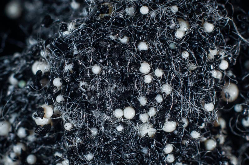 Filter Material for Water Filter Against Organic Pollution Stock Image ...