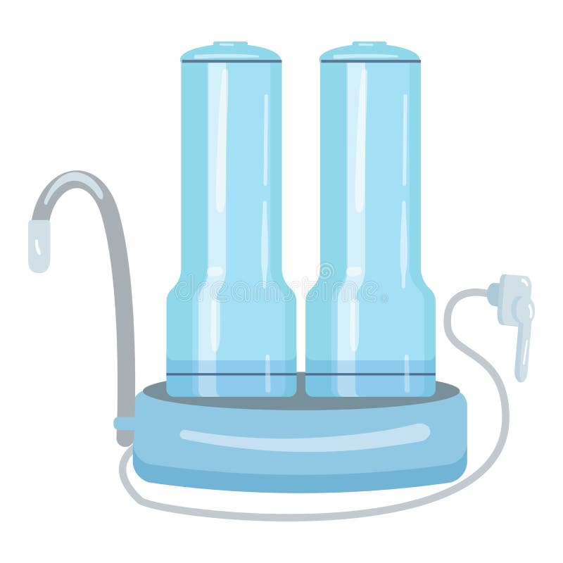 Filter System Icon Cartoon Vector. Water Purification Stock Vector ...
