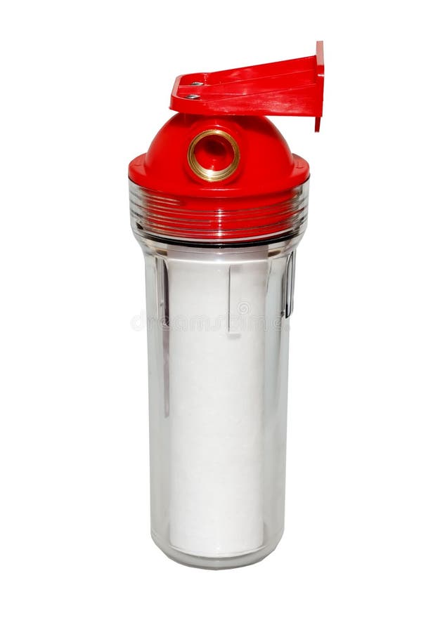 Filter To Purify Your Drinking Water Stock Image - Image of fresh ...