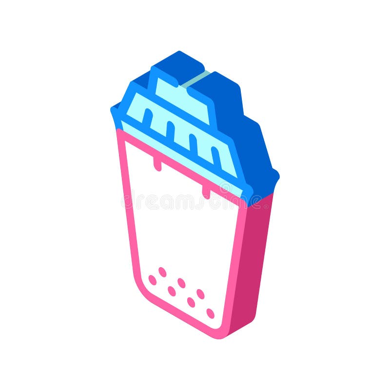 Filter Tool Isometric Icon Vector Color Illustration Stock Vector ...