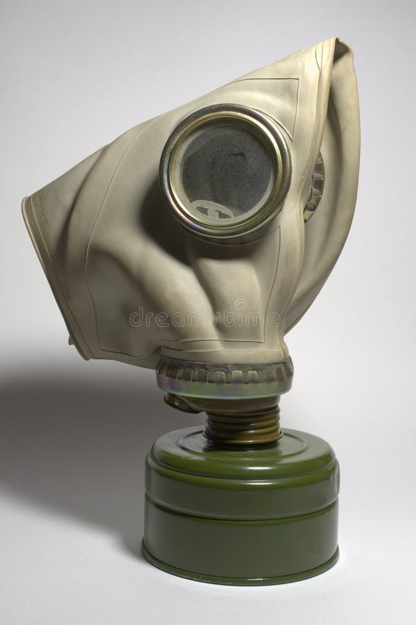 Filter Type Gas Mask for Industrial Use Stock Photo - Image of ...