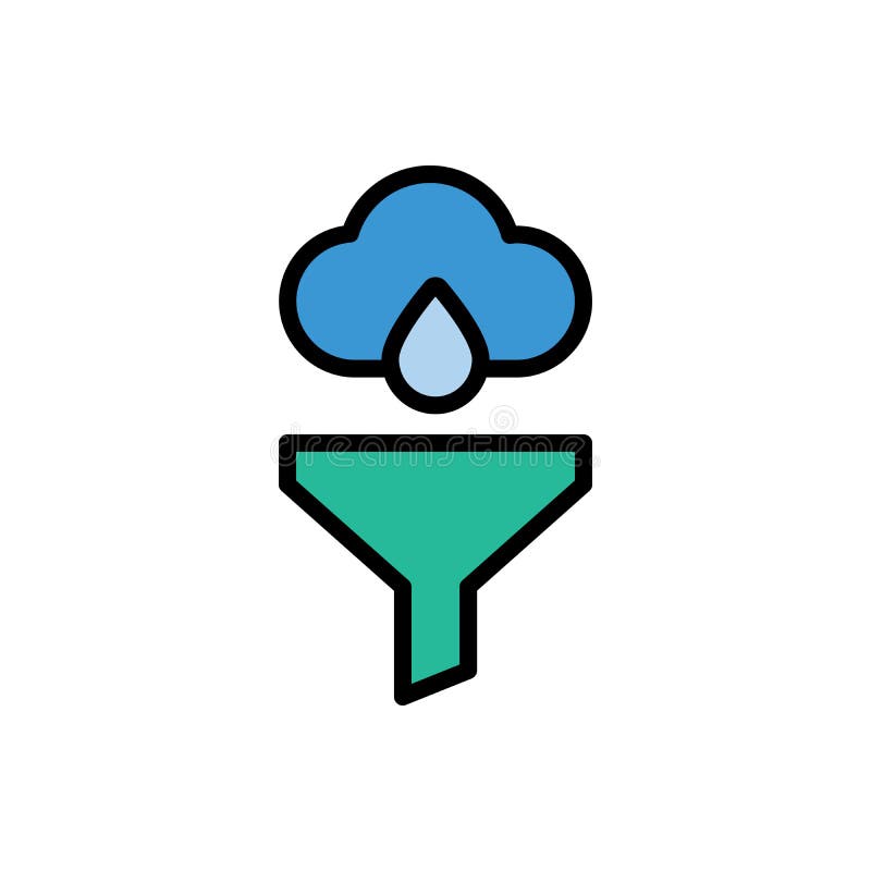 Water Filter, Faucet Icon. Simple Color with Outline Vector Elements of ...