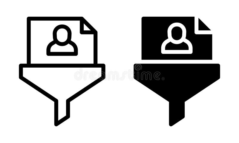 Filtering Candidates Stock Illustrations – 8 Filtering Candidates Stock ...