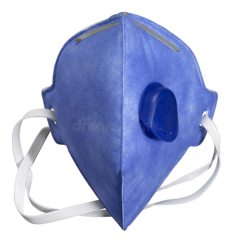 Filtering face piece stock photo. Image of isolated - 206064836