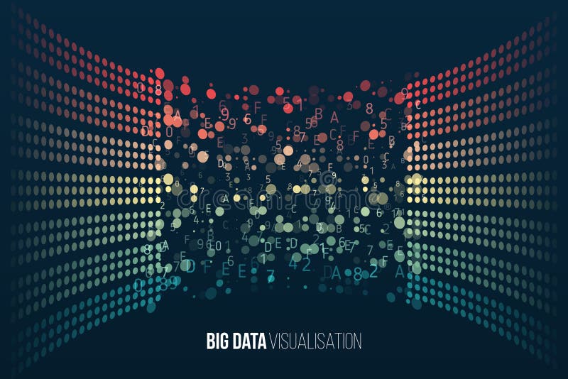 Filtering Machine Algorithms Sorting Data Vector Technology Background Big Data Visualization