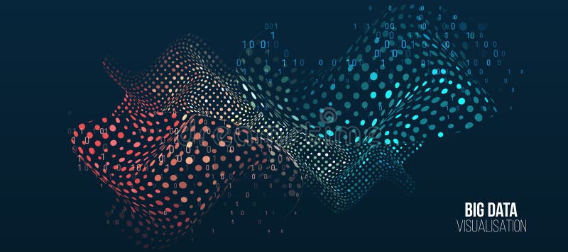 Filtering Machine Algorithms Wide Big Data Visualization Information Analytics Concept