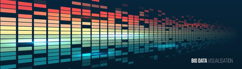 Filtering Machine Algorithms Wide Big Data Visualization Information Analytics Concept