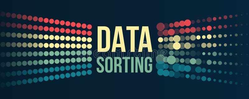 Filtering Machine Algorithms Wide Big Data Visualization Information Analytics Concept