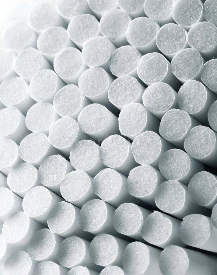 Filters of cigarettes stock image. Image of addiction - 10958859