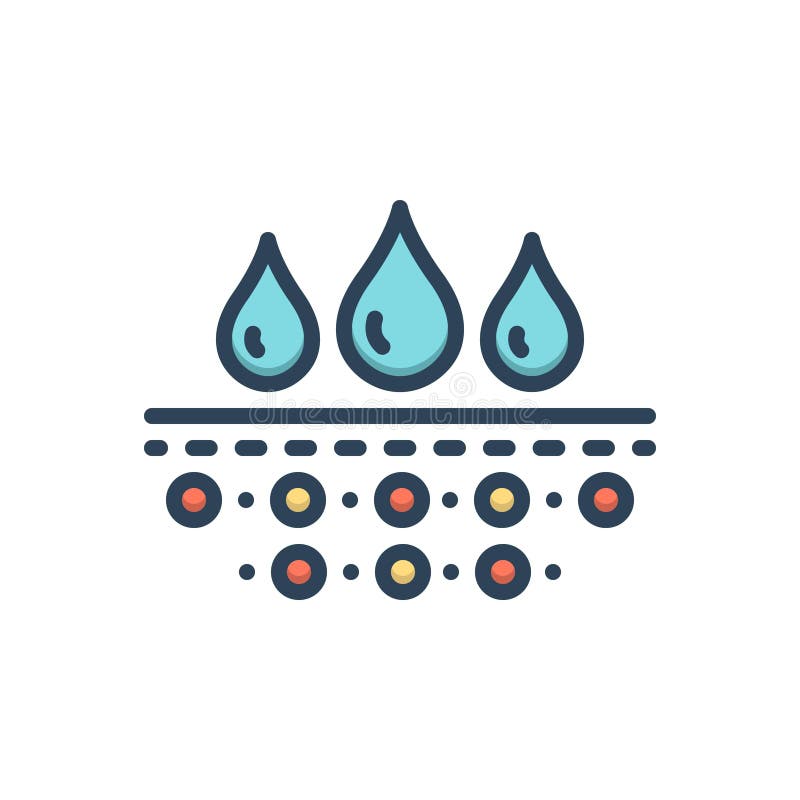 Color Illustration Icon for Filters, Strainer and Filter Stock ...