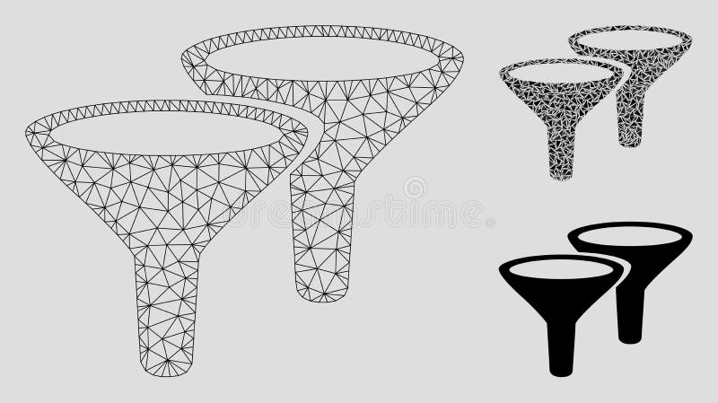 Filters vector icon stock vector. Illustration of black - 79911422