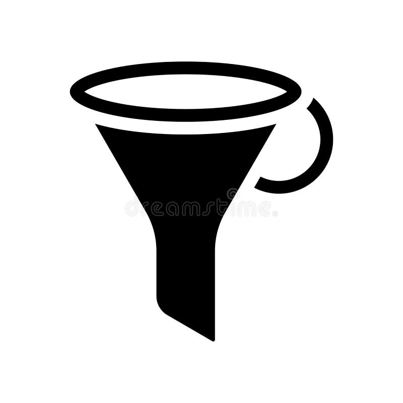 Filtersymbol vektor illustrationer. Illustration av bortta - 131173538