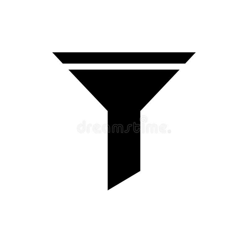 Symbol - Tratt - Illustration Vektor Illustrationer - Illustration av ...