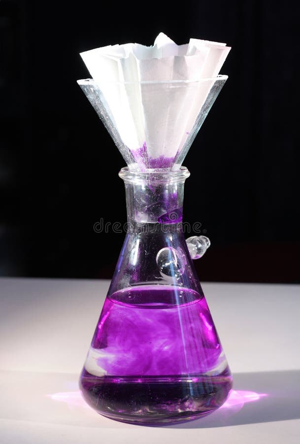 Filtration stock photo. Image of liquid, funnel, demonstration - 109683190