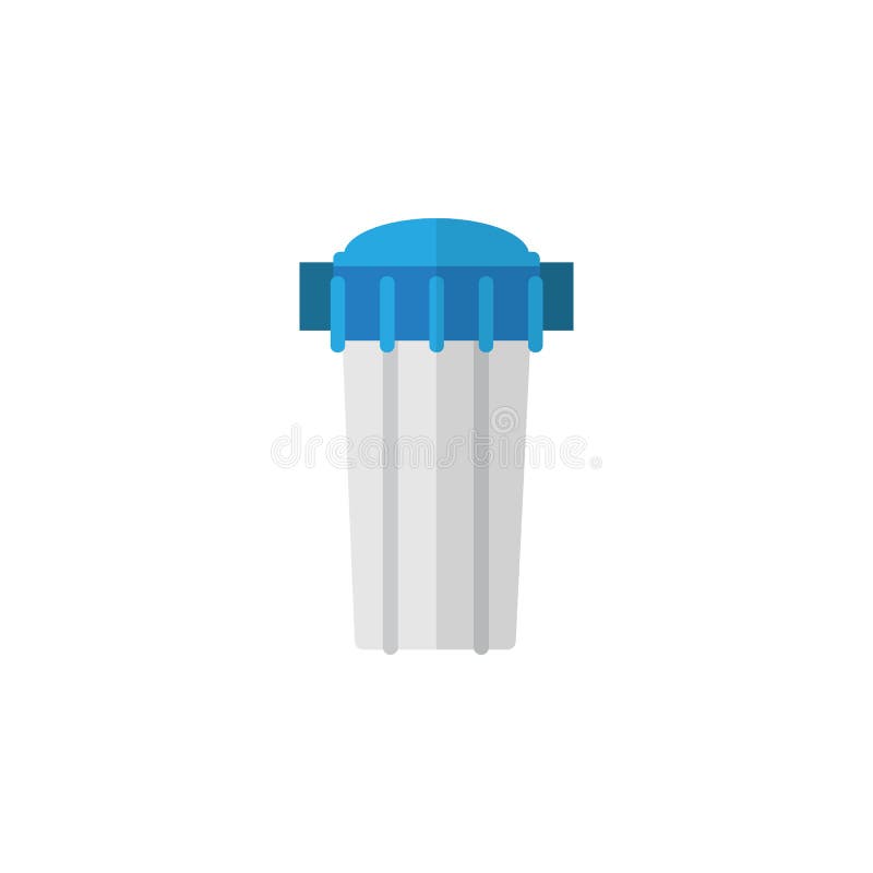 Filtration Flat Icon. Water Filter Vector Element Can Be Used for ...