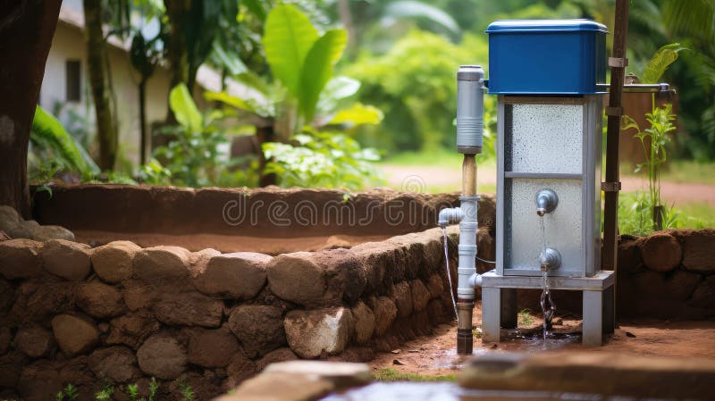 Filtration safe water stock illustration. Illustration of health ...