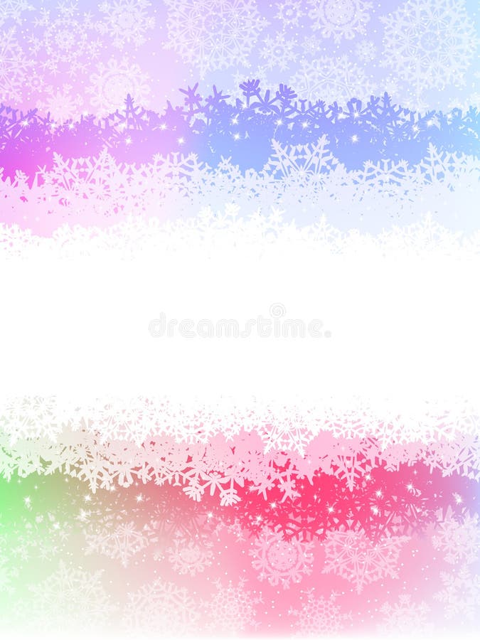 Rosa Bakgrund Med Snowflakes. EPS 8 Vektor Illustrationer ...