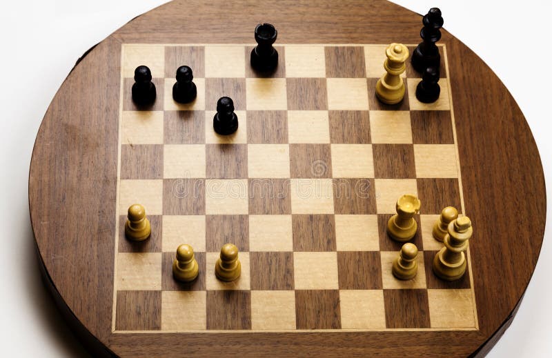 Final Checkmate Position Old Chess Board Stock Photos - Free & Royalty ...