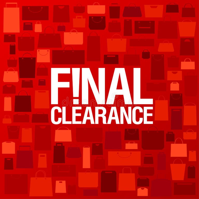Final Clearance Background. Stock Vector - Illustration of pricetag ...
