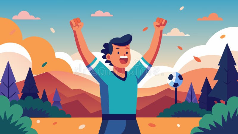 With the Final Decisive Point One Player Emerges Victorious Jubilantly ...