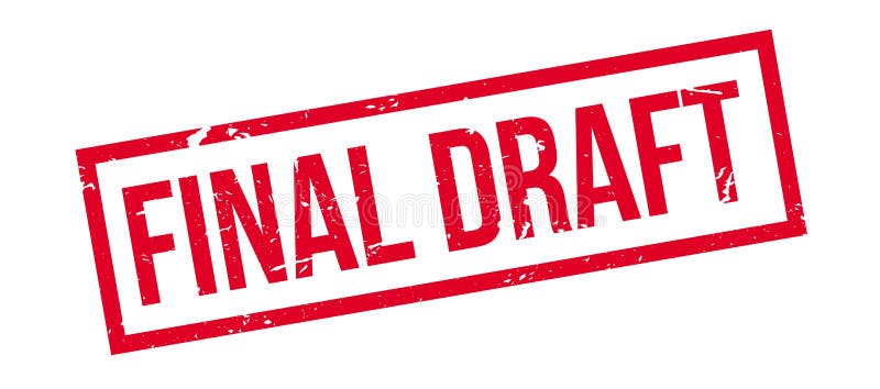 Final Draft rubber stamp stock illustration. Illustration of essay ...