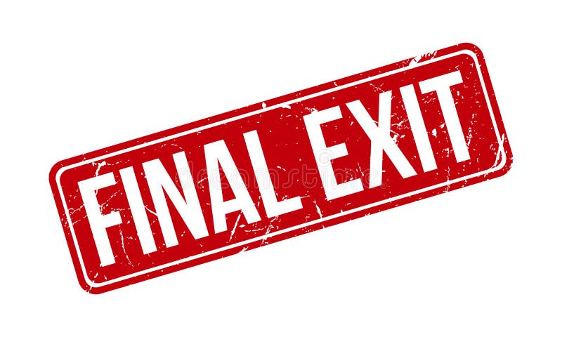 Final Exit Stock Illustrations – 194 Final Exit Stock Illustrations ...
