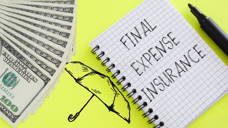 Final Expense Insurance is Shown on the Photo Using the Text Stock ...