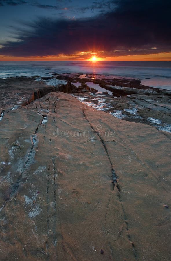 Final Glimmer stock image. Image of tide, cove, rock - 28474489