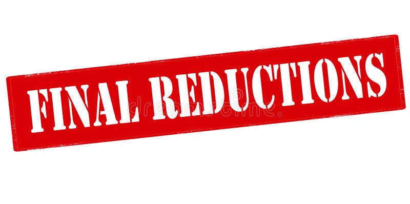 Final reductions stock vector. Illustration of reductions - 82298290