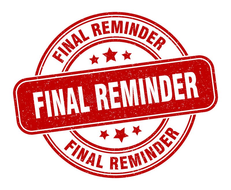 Reminder Stamp Stock Illustrations – 2,819 Reminder Stamp Stock ...