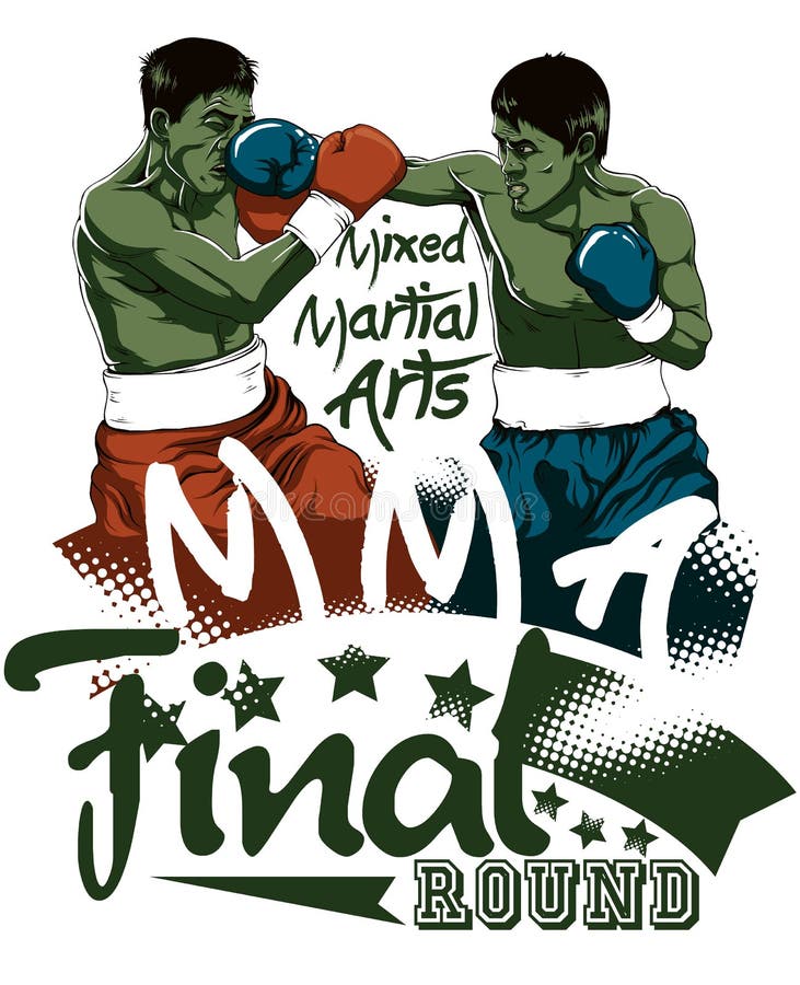 Retro boxing poster stock vector. Illustration of glove - 35863396