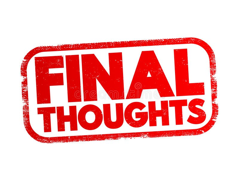 Final Thoughts Stock Illustrations – 251 Final Thoughts Stock ...
