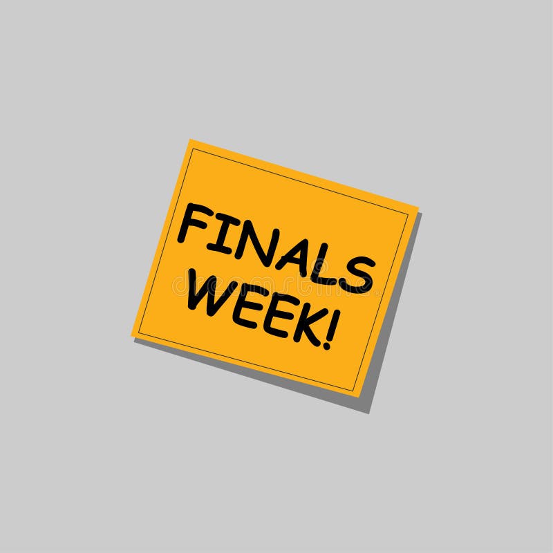 Final Week Stock Illustrations – 578 Final Week Stock Illustrations ...