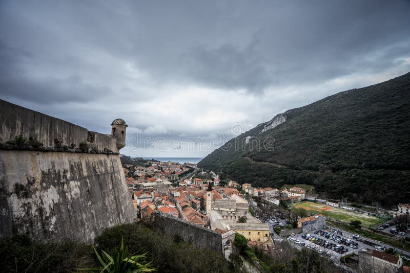 Finalborgo Liguria Ancient Town Editorial Stock Image - Image of ...