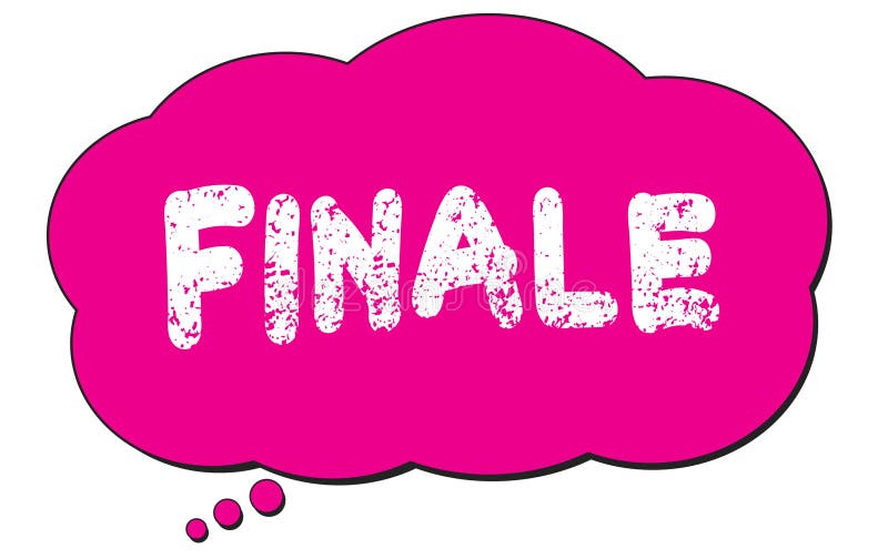 FINALE Text Written on Green Grungy Round Stamp Stock Illustration ...