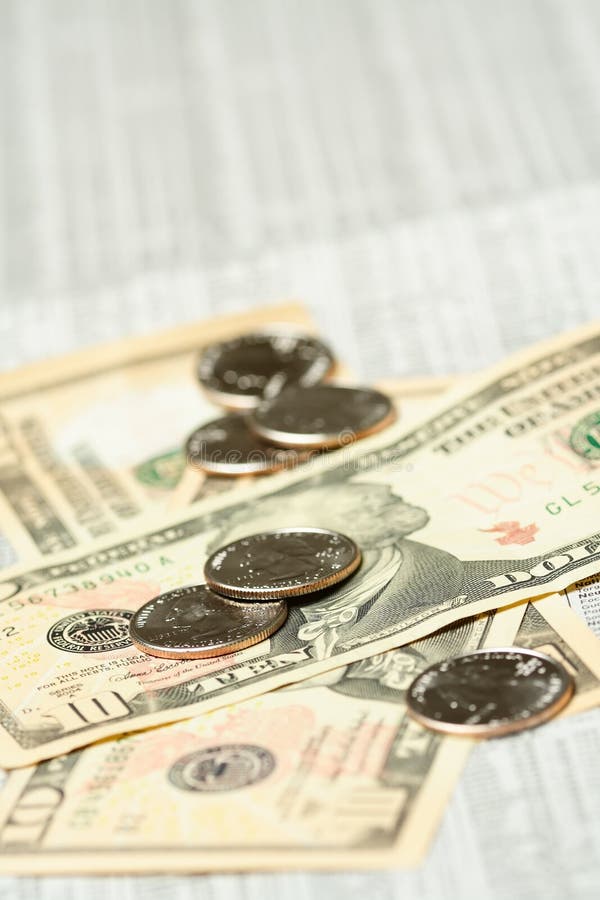 Stocks bonds cash collage. stock image. Image of cash - 5553899