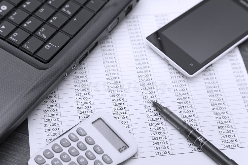 Finance stock image. Image of focus, working, business - 24650767