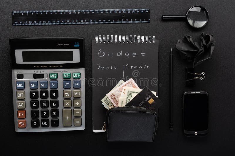 Carefully Budgeting Her Money, she Placed Cash into Separate Envelopes ...