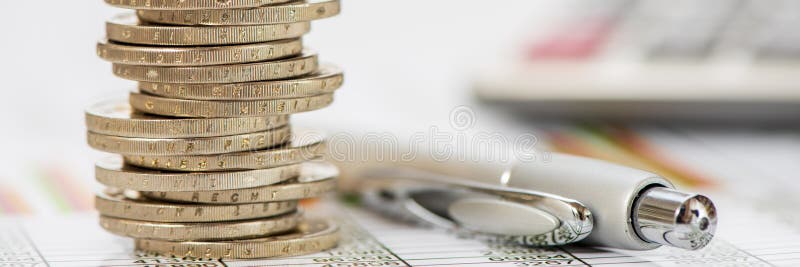 Finance, Business Economy with Chart and Data. Stock Photo - Image of ...