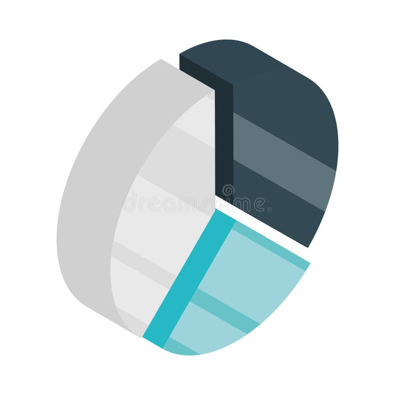 Finance chart round stock vector. Illustration of network - 236050123