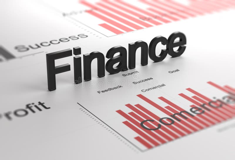 Finance Concept Horizontal Composition with Copy Space Stock ...