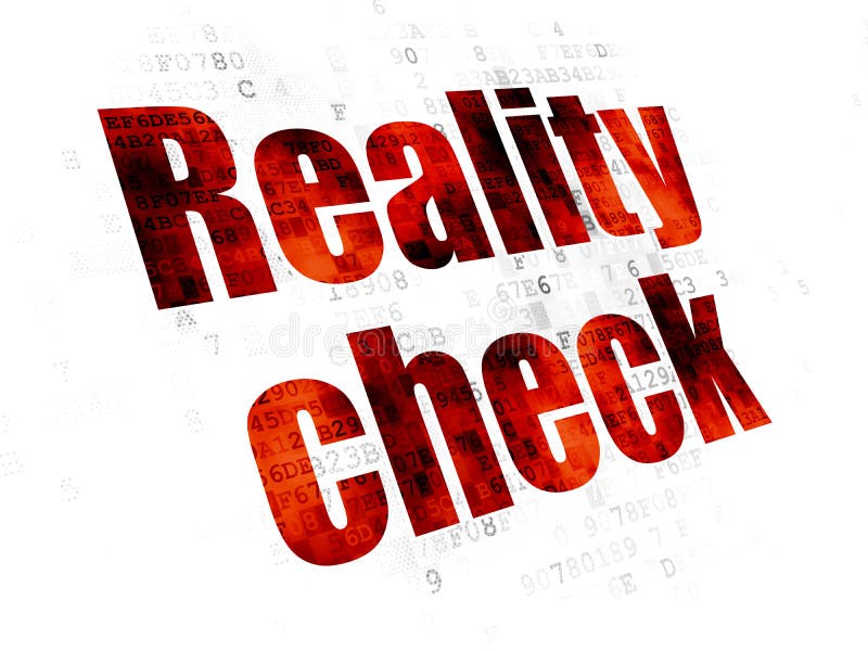 Reality Check Stock Illustrations – 2,318 Reality Check Stock ...