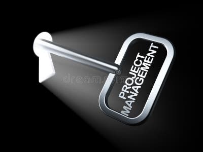 Finance Concept: Project Management on Key Stock Photo - Image of deal ...