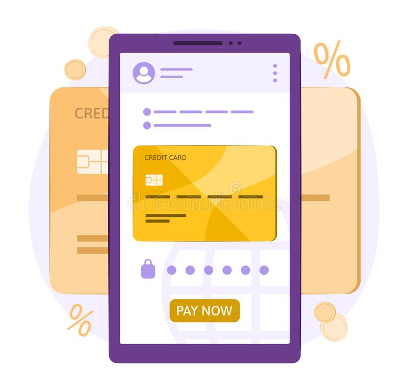 Financial Application on Smartphone Sync with Credit Card for Fintech ...